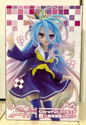 No Game No Life Coreful Figure Shiro cat ears Uniform ver. TAITO Japan ...