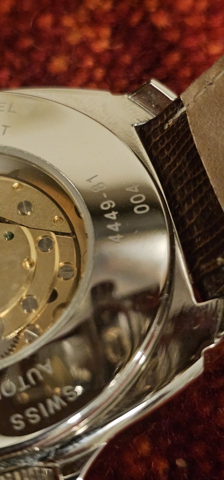 BALMER AUTOMATIC Chronograph WRIST WATCH SWISS MADE WITH 21 JEWEL ...