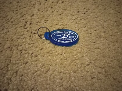 Vintage Citizens State Bank Keychain "1978 - 2003" 25th Anniversary ...