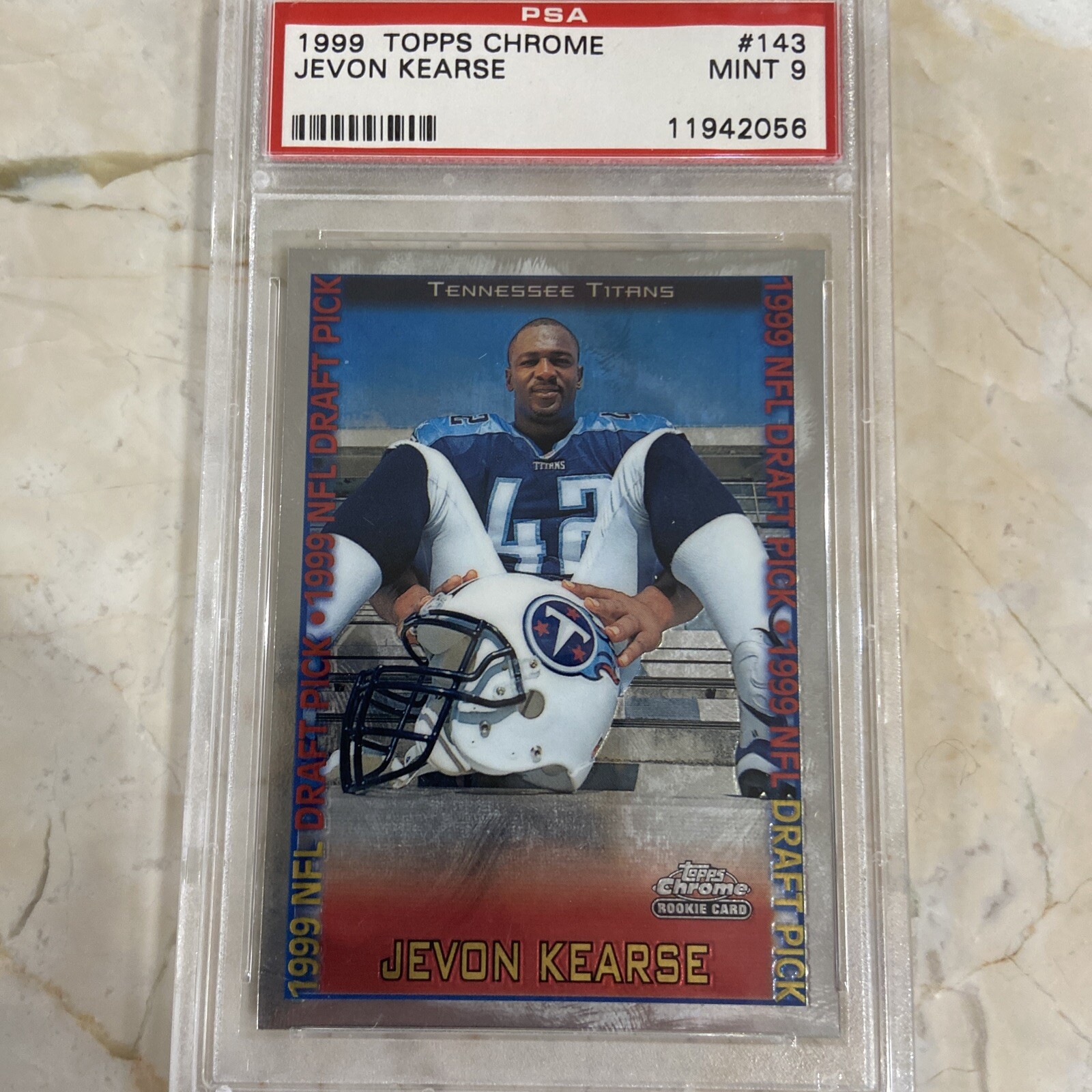 1999 Topps Chrome Jevon Kearse PSA 9 Rookie RC #143 | eBay