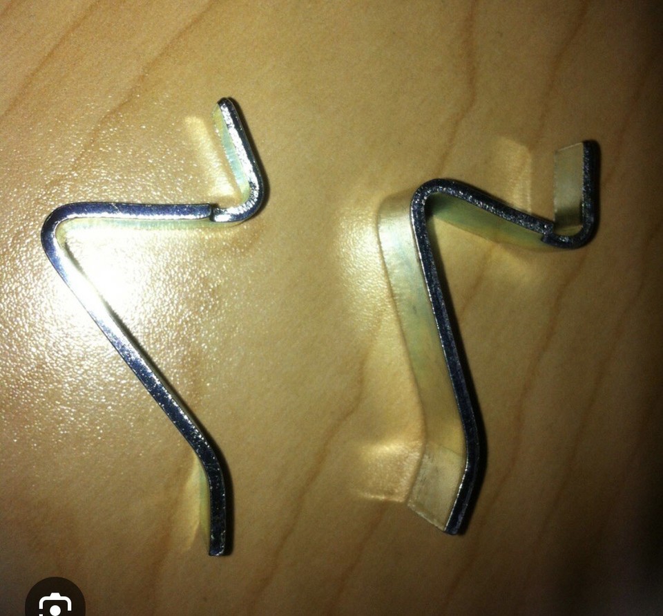 SANDUSKY METAL CABINET SHELF S-CLIPS (12 clips) PART REF SCLIPSTR | eBay