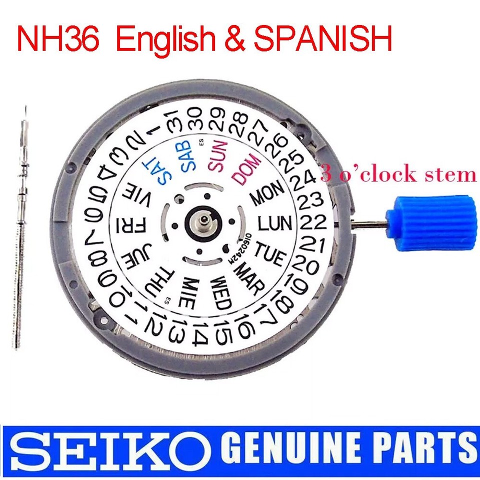 Japan S TMI 24 Jewels NH35A High Accurac Automatic Mechanical Movement ...