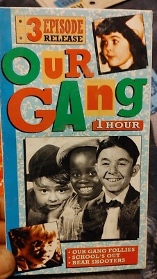 Our Gang VHS 1994 Video 3 Original Episodes Spanky Alfalfa Darla Estate ...
