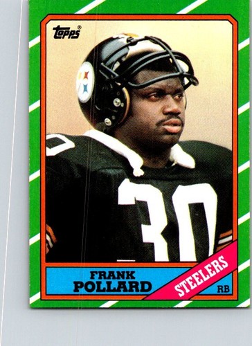 1986 Topps #282 Frank Pollard Football card 4b | eBay