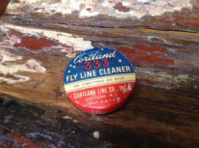 Vintage Cortland "333" Fly Line Cleaner Tin Advertising | eBay