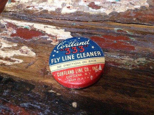 Vintage Cortland "333" Fly Line Cleaner Tin Advertising | eBay