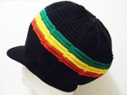 M L Hat Dreadlock Rasta Visor Cap Rastafari Jamaica Tam Marley Roots Tam Crown | eBay