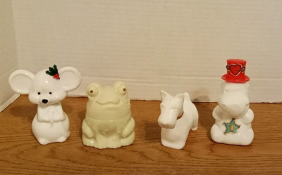 Set of 4 Vintage AVON Animal Cologne Perfume Bottles Decanters | eBay