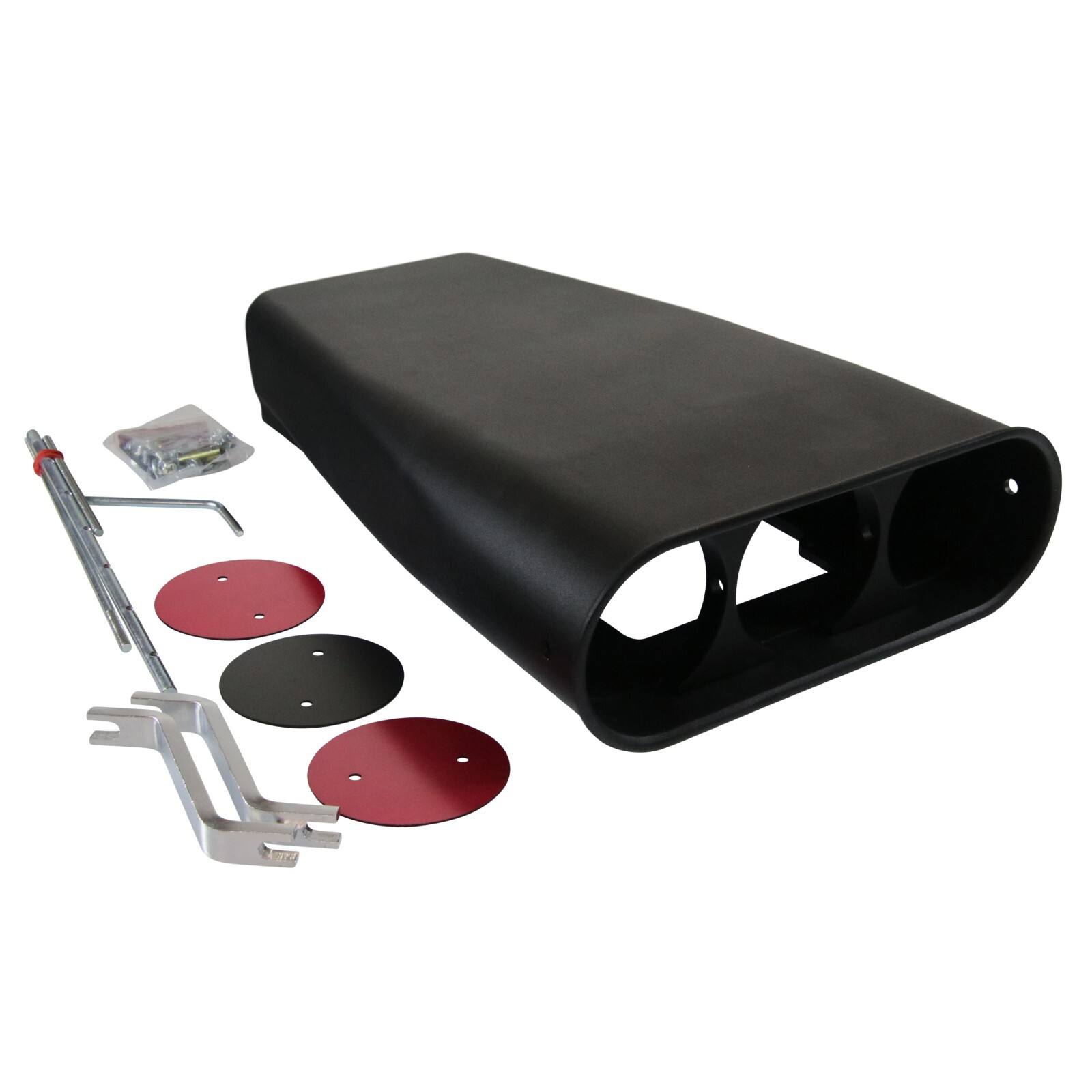 Street Scoop Plain (Mr Gasket Style) Bug Catcher Single/Dual Carb Black ...