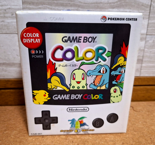 Nintendo Gameboy Color Pokemon Center Limited Gold *READ DESC - GREAT ...
