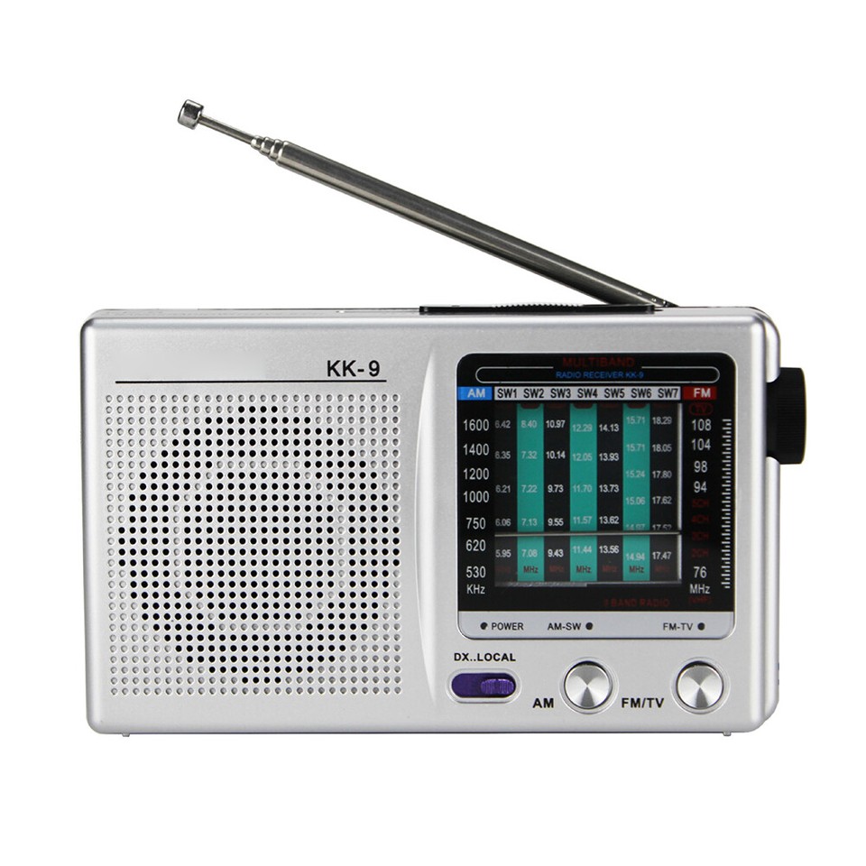 AM/FM/SW Radio Small Radio Multi-Function Portable Radio Mono Radio for ...