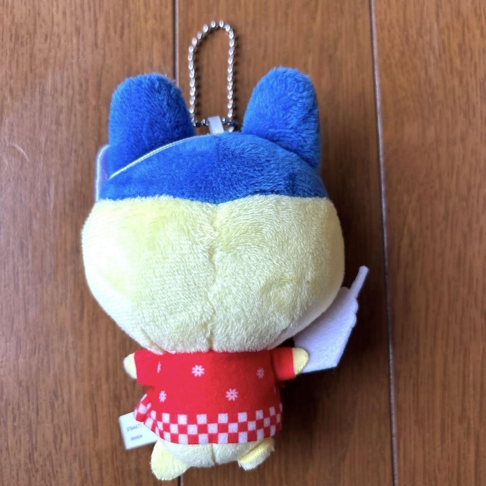 Tamagotchi Plush toy with ball chain Mogumogu Festival Washoi Mamecchi ...