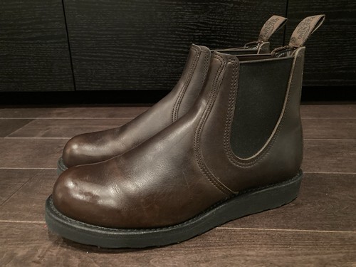 Red Wing 3191 Classic Chelsea Boots Ebony Harness Brown Leather Size ...