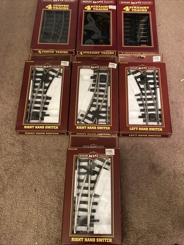 Bachmann Big Haulers G Scale Track Lot – Switches & Straight/Curved ...