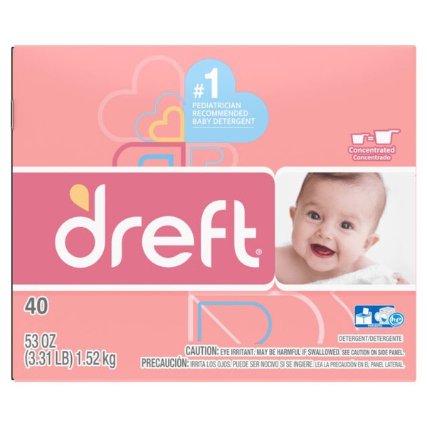 Dreft Baby Original Laundry Detergent Powder - 53 oz for sale online | eBay