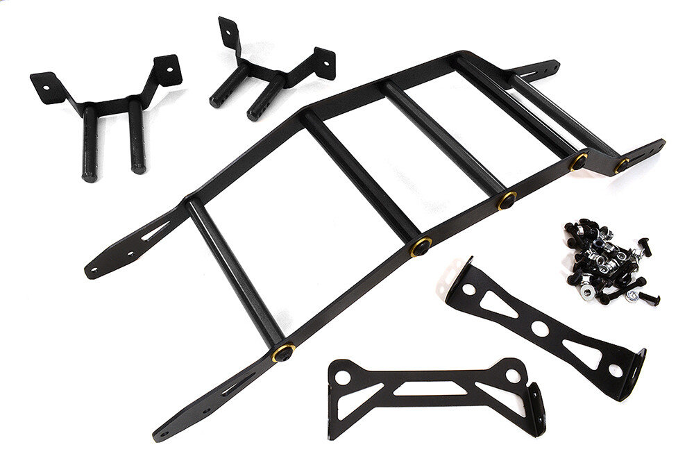 Metal Alloy Exo-Skeleton Body Roll Cage Kit for Arrma 1/10 Granite ...