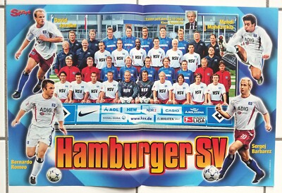 Bravo Sport POSTER Hamburg HSV Sergej Barbarez Hamburger SV Bundesliga ...