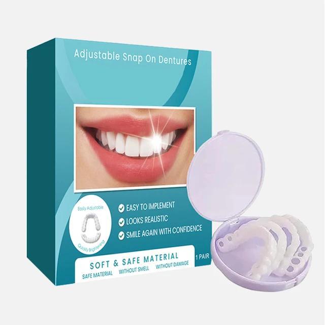 1 Pack False Teeth Denture Wear Device for Perfectly Fitting Teeth ...