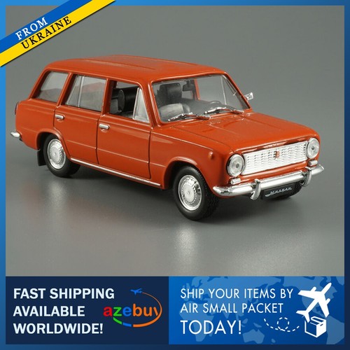 VAZ 2102 Zhiguli Red Station Wagon USSR 1971 Year 1/43 Scale Diecast ...