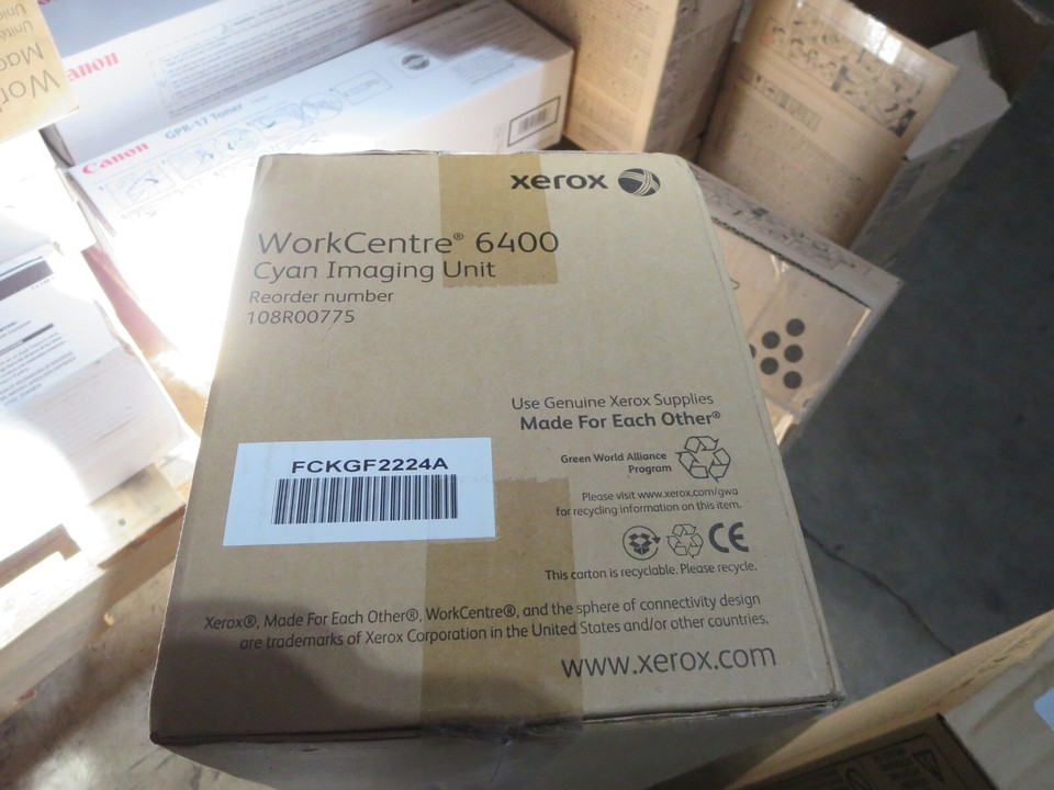 Xerox WorkCentre 6400 Cyan Imaging Unit 108R00775 108R775 | eBay