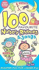 100 Favourite Nursery Rhymes And Songs (VHS, 2002) for sale online | eBay