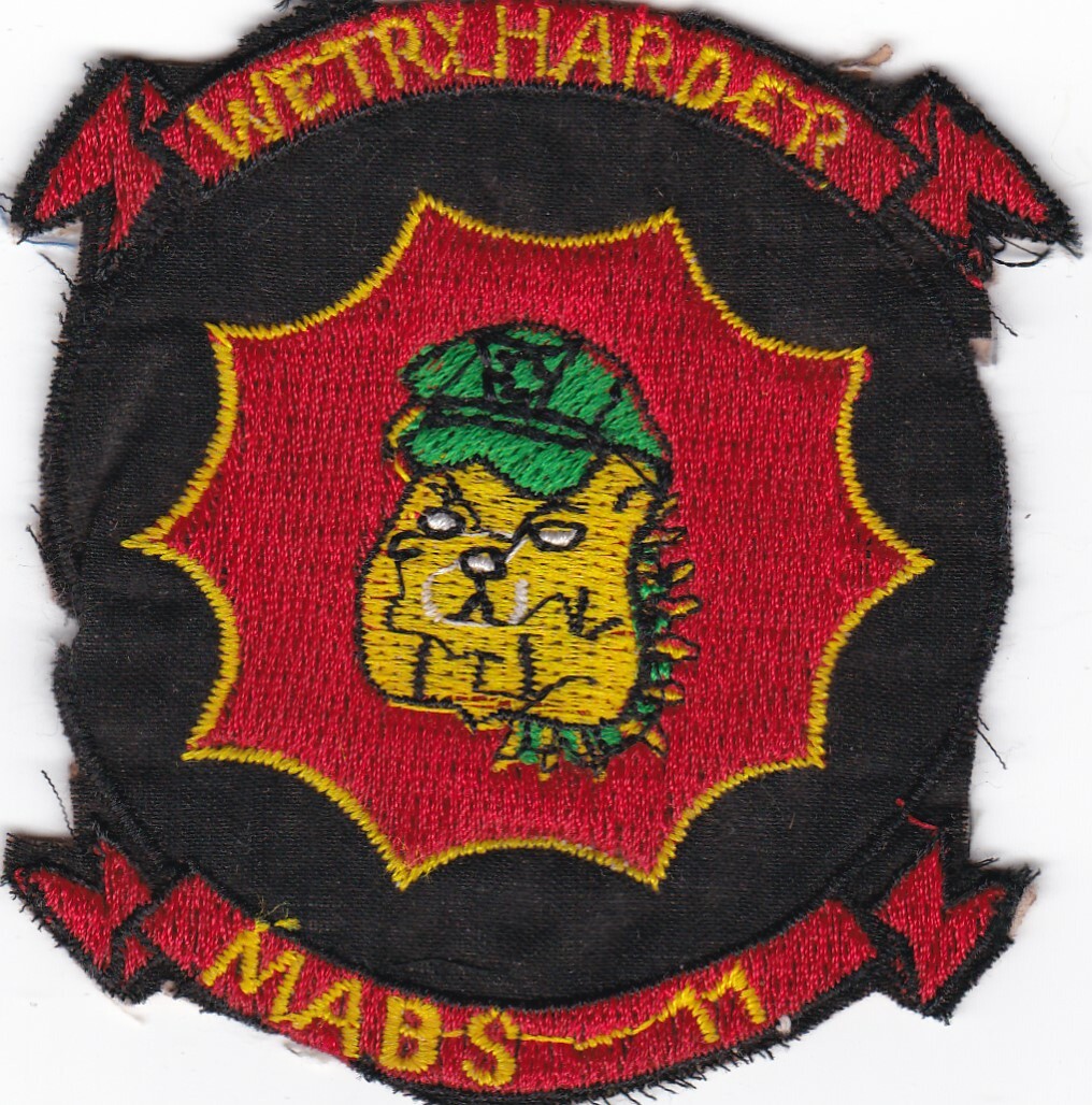 USMC MABS-11 We Try Harder Vietnam Patch A1 | eBay