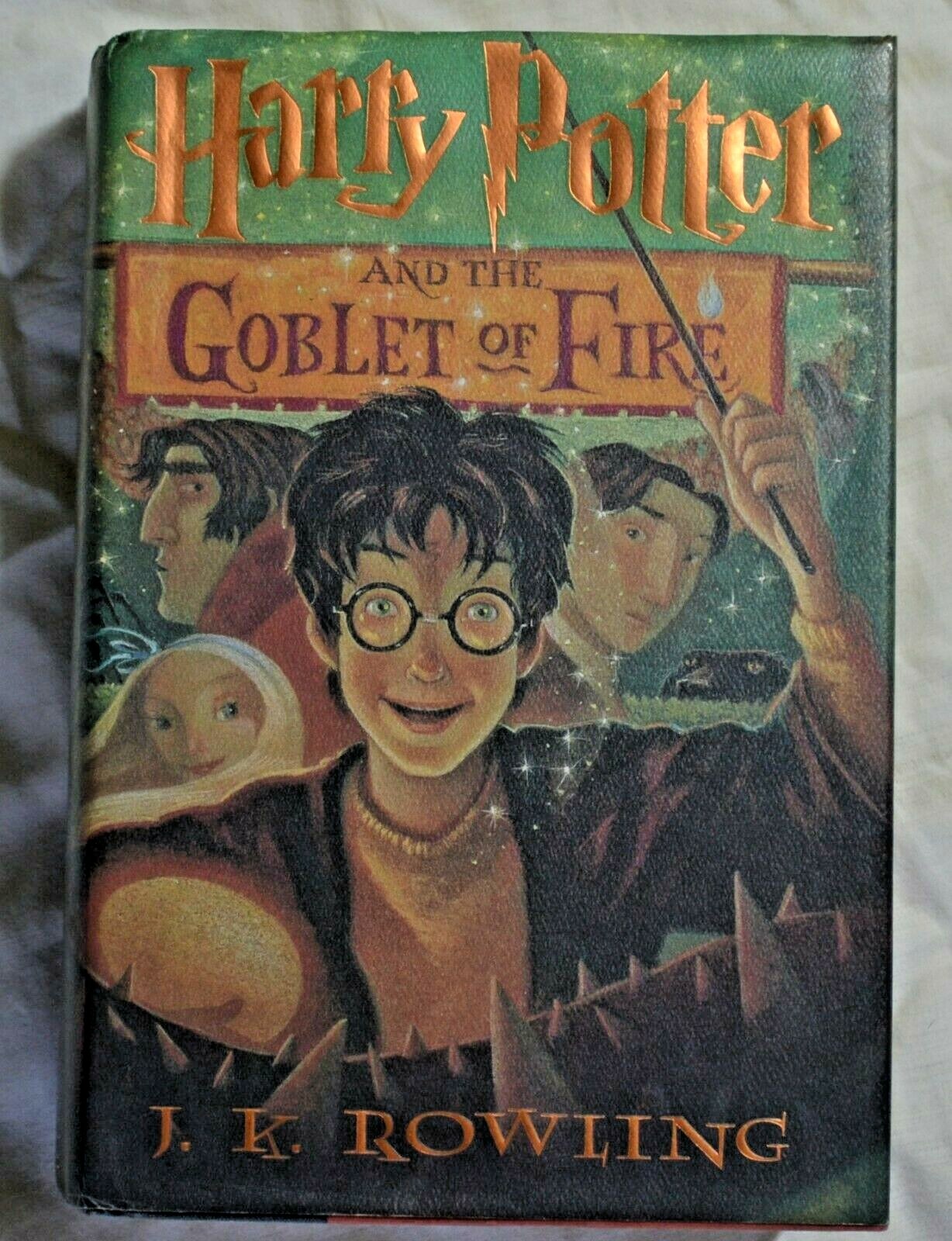 Harry Potter And The Goblet Of Fire First American Edition First Print ...
