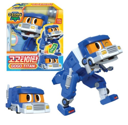 GoGo Dino Mini GoGo Titan Dinosaur Transformer Truck Robot Deformation ...