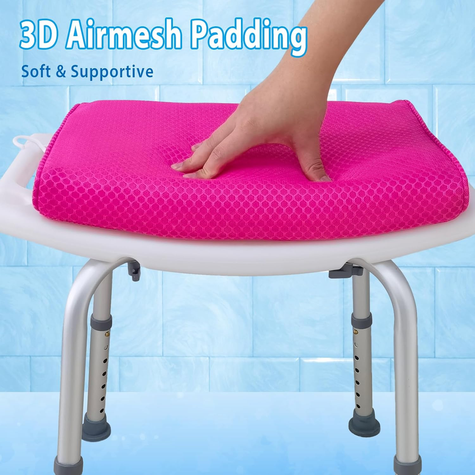 Shower Seat Cushion for Shower Chairs, Transfer Benches in Bathtub ...