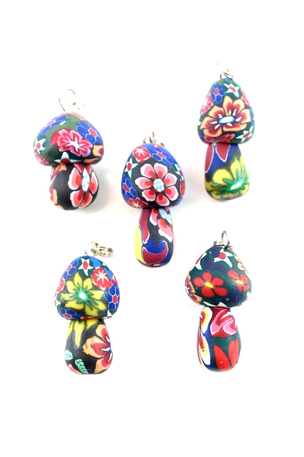 Fimo Clay Mushroom Pendant Jewelry Shroom Charm For Necklace Choker | eBay