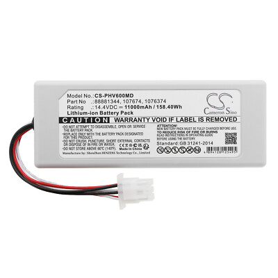 Batterie 11000mAh 88881344 107674 1076374 Per Philips Respironics V60 ...