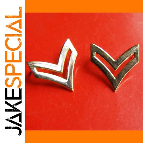 US Army Corporal Metal Collar Rank Badge Pair | eBay