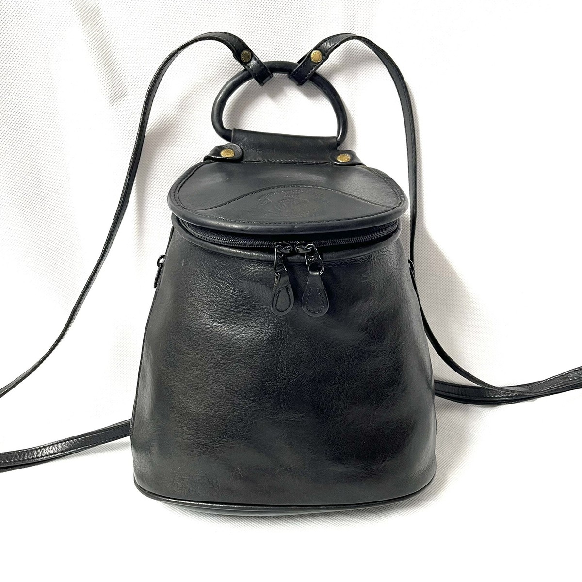 Ghurka Marley Hodgson Backpack No 138 Ashley Leather 1997 Ghurka Marley Hodgson Backpack No 138 Ashley Leather 1997