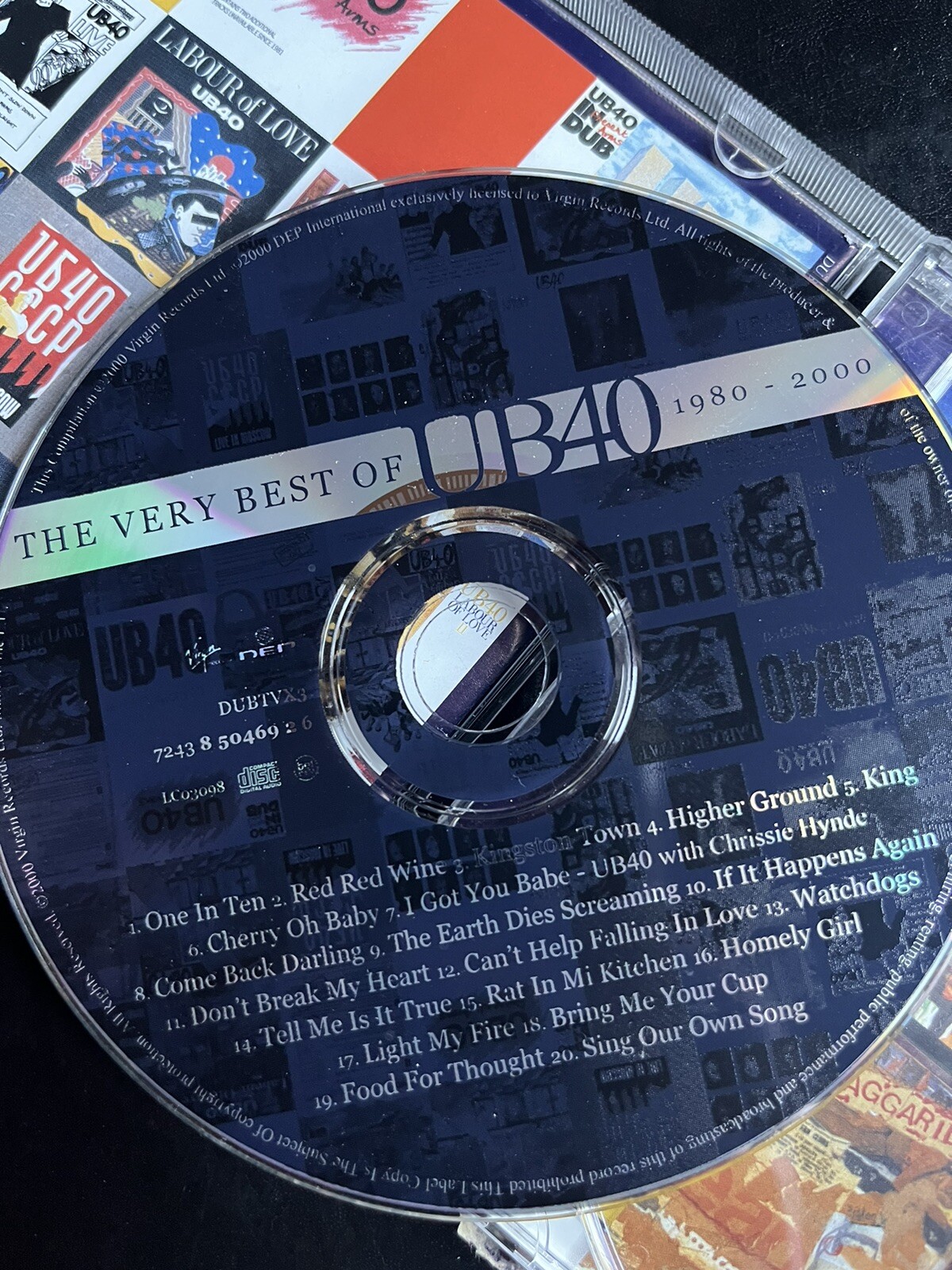 UB40 The Very Best Of 1980-2000 Used 20 Track Greatest Hits CD Reggae ...