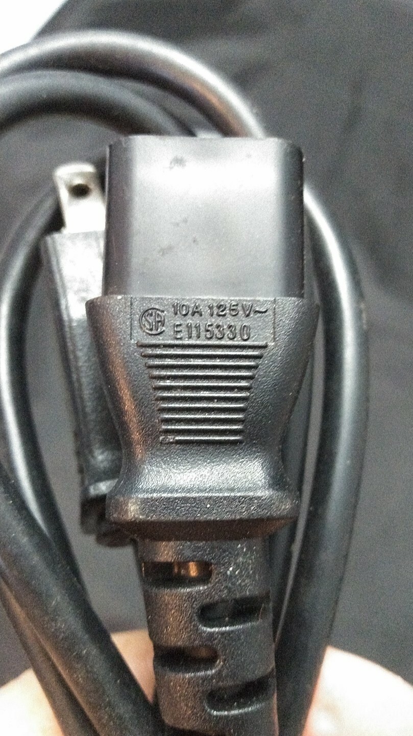 (EZ) Well Shin Power Cord WS-001 to WS-002 E115330 10A 125V | eBay