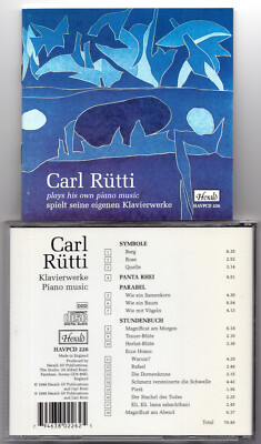 Carl Rutti - Piano Music: Symbole/Panta Rhei/Parabel/Stundenbuch ...