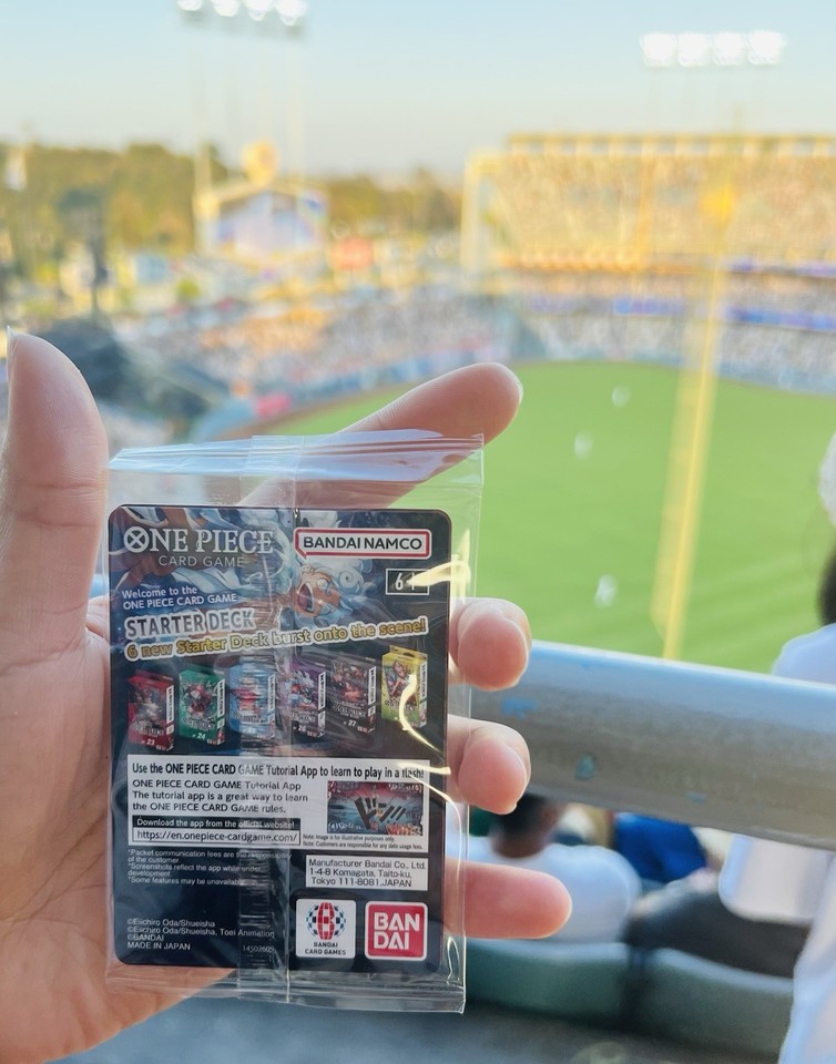 DODGERS X ONE PIECE COLLAB PROMO CARD MONKEY D. LUFFY 07/03/25 🔥 | eBay