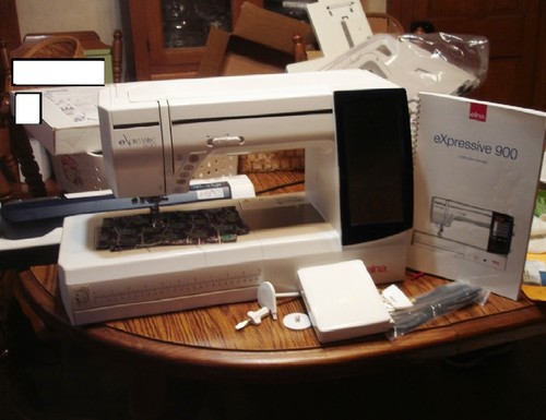 MUST SELL--Elna eXpressive 900 Sewing and Embroidery Machine = to ...