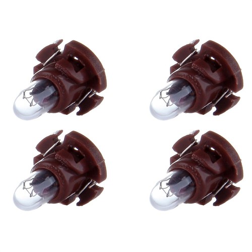 4Pcs T4/T4.2 Neo Wedge Panel A/C Climate Base Light Switch Bulbs 12V ...