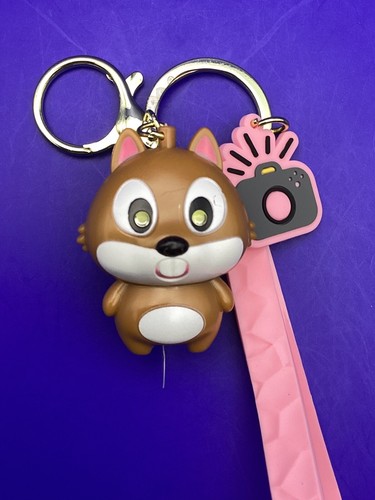 Light Up Chipmunk Figure Keychain Key Ring No-3 | eBay Australia