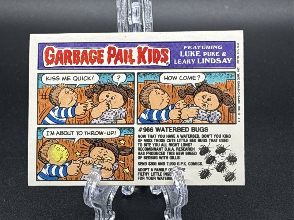 1987 Topps Garbage Pail Kid Lotta Lotta R26405 | eBay