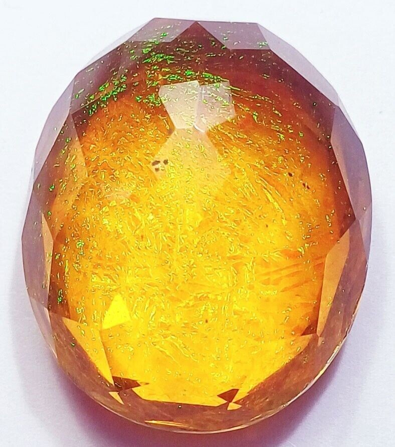 96.25 Ct. AAA+ Large Monarch Fire Opal Doublet Oval Cut Loose Gemstone ...