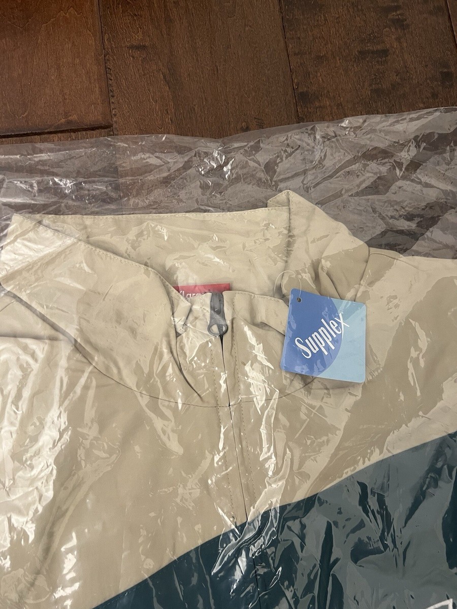 Supreme SS24 Curve Nylon Embroidered Track Jacket Brown Size Supreme SS24 Curve Nylon Embroidered Track Jacket Brown Size