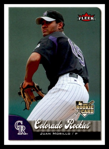2007 Fleer #360 Juan Morillo Colorado Rockies Baseball Card NM Free ...
