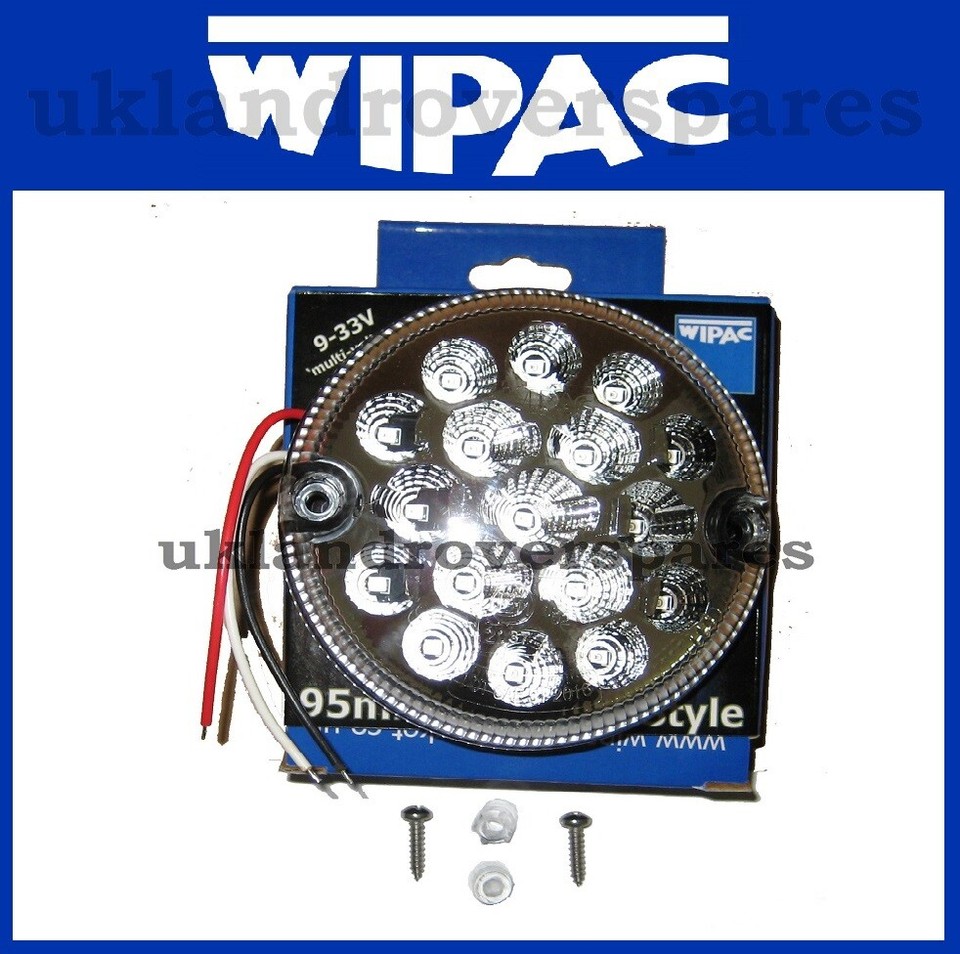 AUTOTRAIL IMALA MOTORHOMES REAR STOP TAIL LIGHT LED WIPAC - CLEAR LENS ...