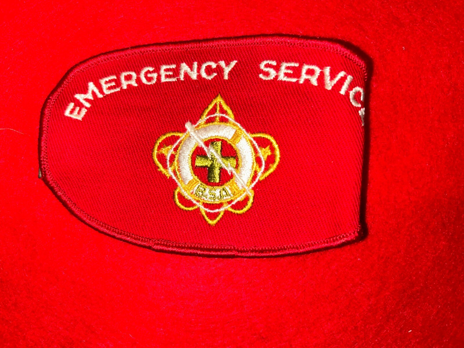 Boy Scout BSA Emergency Service Corps Band Style Insignia Patch Arm ...