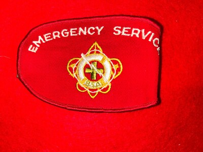 Boy Scout BSA Emergency Service Corps Band Style Insignia Patch Arm ...