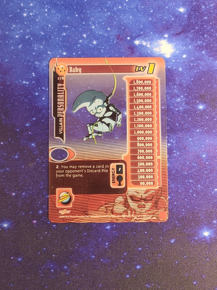 Baby LV1 - Hi-Tech - Baby Saga - Dragon Ball GT TCG - 278 Four Star ...
