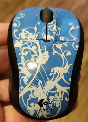 Logitech M305 RF Wireless Optical 1000DPI Blue Mouse NO RECEIVER | eBay