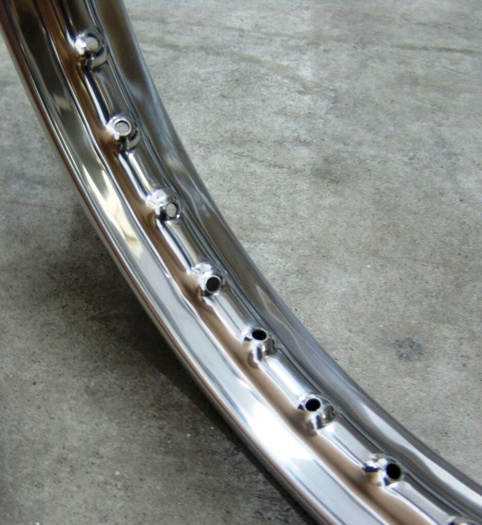 Aluminum Rim Moto Guzzi Galletto 17 X 1.60 32 Holes | eBay